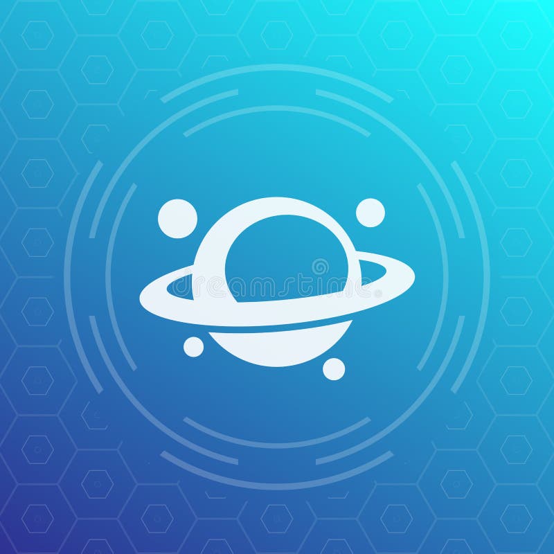 Planet Vector Icon, Astronomy, Space Exploration Stock Vector ...