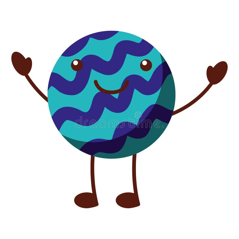 Planet Venus Comic Character Stock Vector - Illustration of funny ...