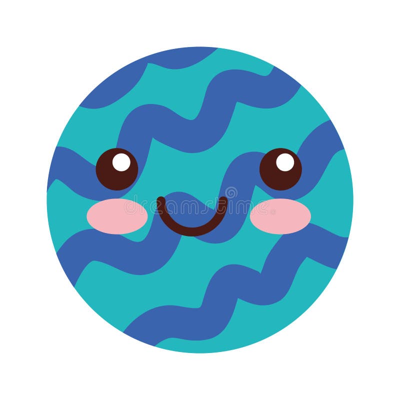 Planet Venus Comic Character Stock Vector - Illustration of falling ...