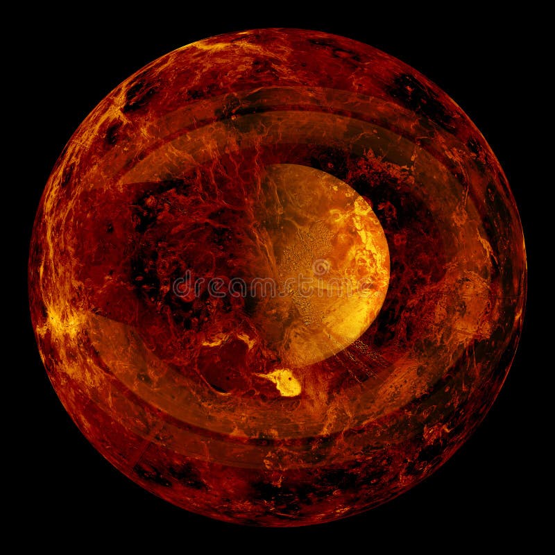 Planet Venus. Elements of this Image Furnished by NASA Stock Photo ...