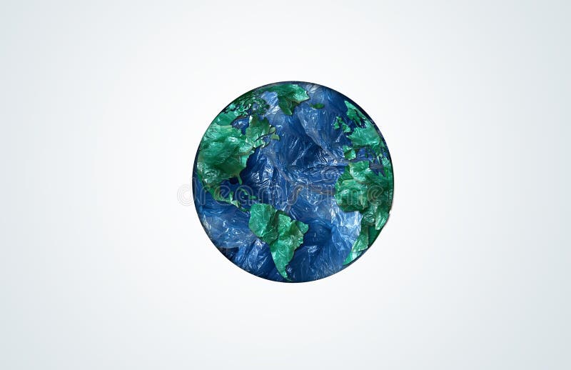 Planet Vs. Plastics , Earth Day 2024 Concept 3d Tree Background Stock ...