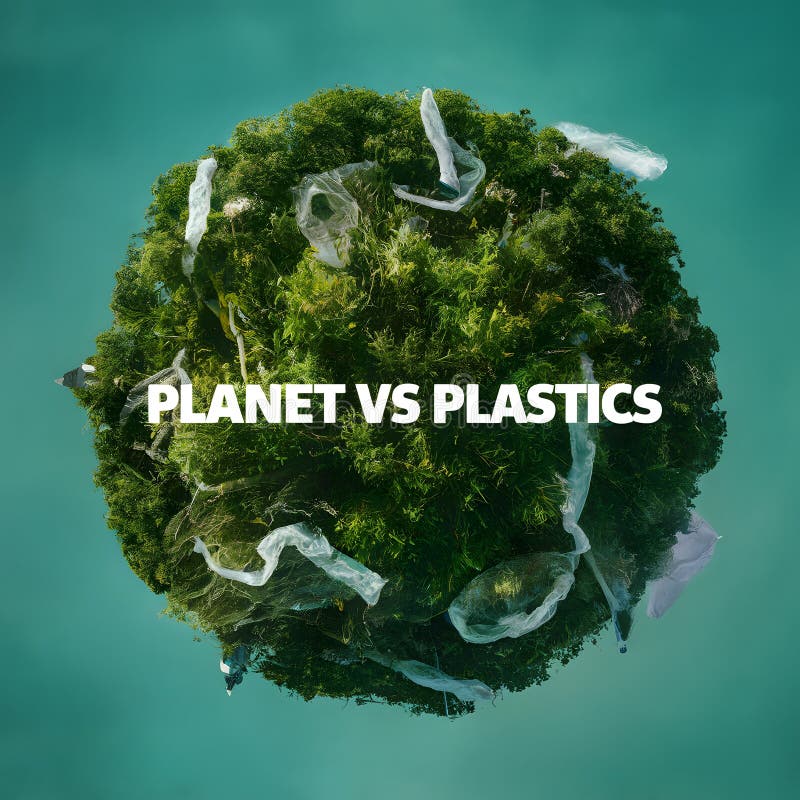 Plastic Vs Planet Stock Illustrations – 101 Plastic Vs Planet Stock ...