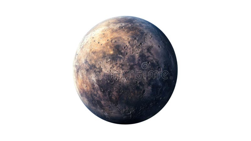 Planet on White Background stock illustration. Illustration of ...