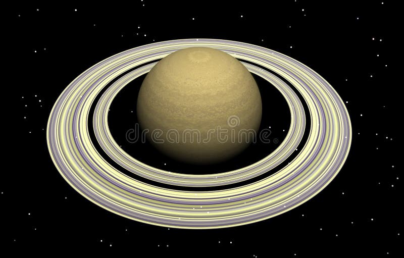 Planeta con anillos stock de ilustración. Ilustración de cosmos - 198582545