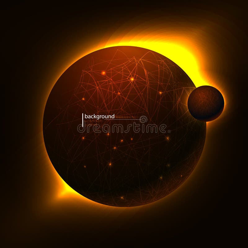 Ilustração - Planeta Desconhecido. Ilustração Stock - Ilustração de céu ...