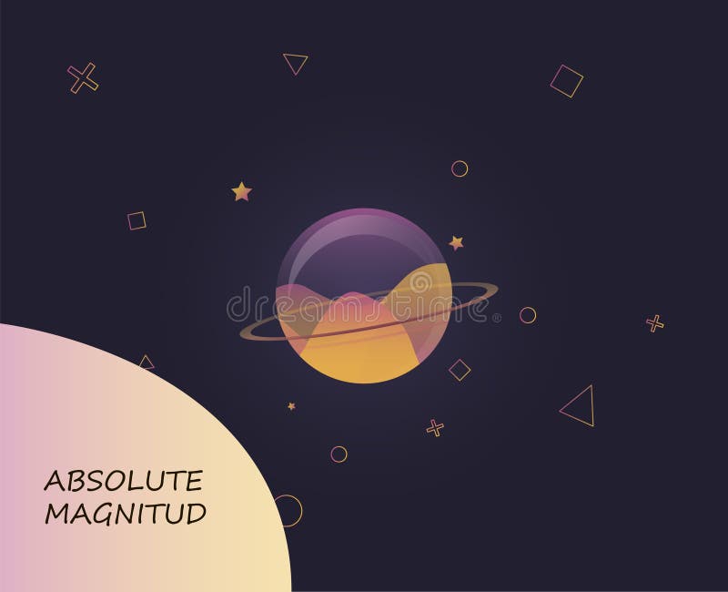 Planeta Transparente De La MAGNITUD ABSOLUTA Stock de ilustración ...