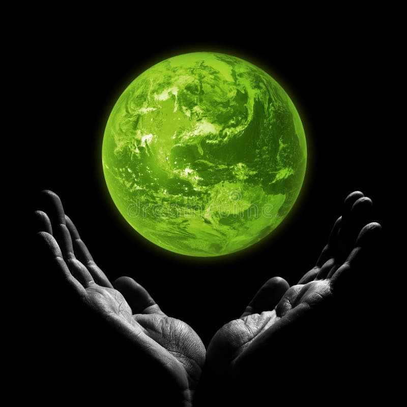 Planeta verde foto de archivo. Imagen de continente, global - 52309970