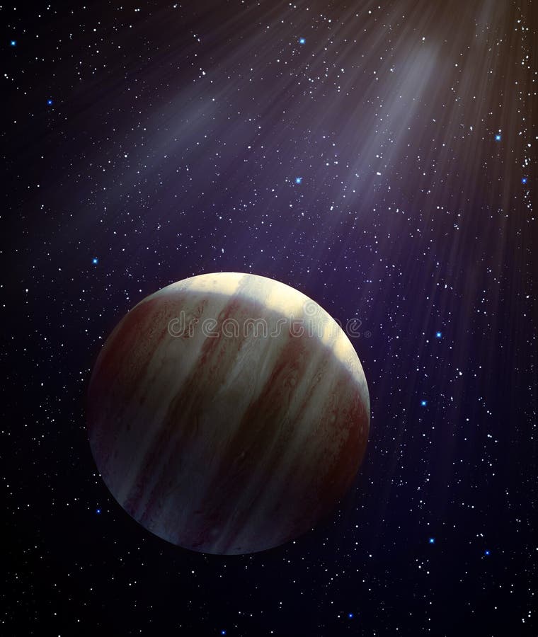 Sistema Solar Con El Planeta X Stock de ilustración - Ilustración de ...