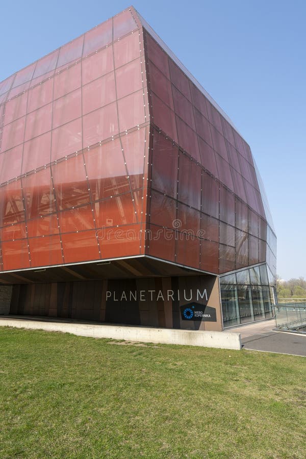 The Planetarium Building in Warsaw Editorial Stock Photo - Image of ...