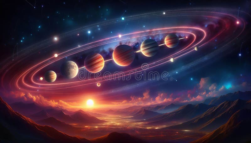 Planetary Alignment with a Celestial Dance a Rare Event Where Mu Stock ...