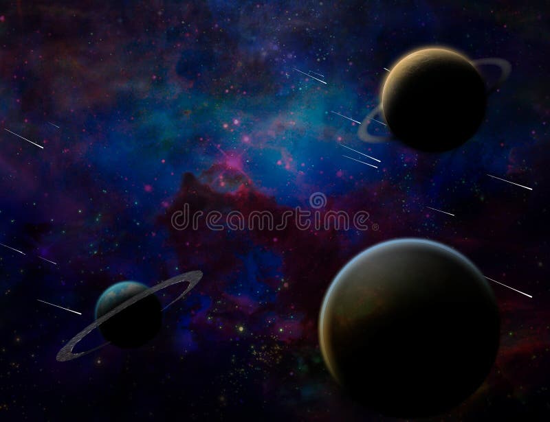 Planetary Armageddon stock illustration. Illustration of ...
