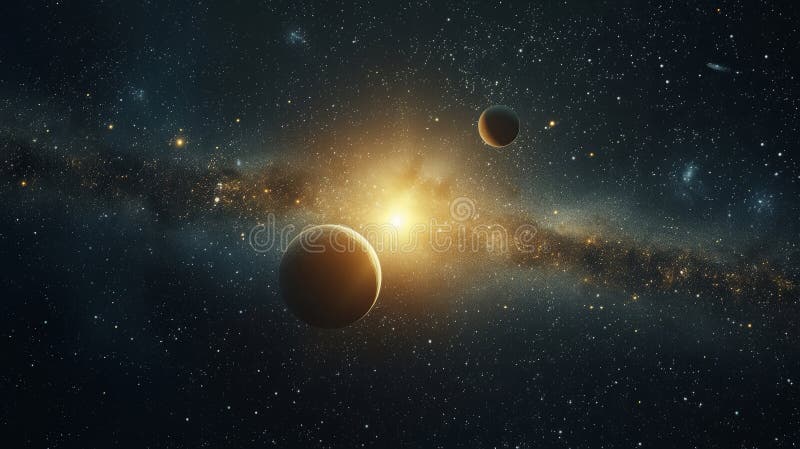 A Planetary Conjunction, Where Two or More Planets Align in a Celestial ...