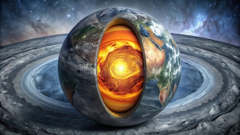 A Planetary Core Unveiled a Stunning Visualization of Earth S Internal ...