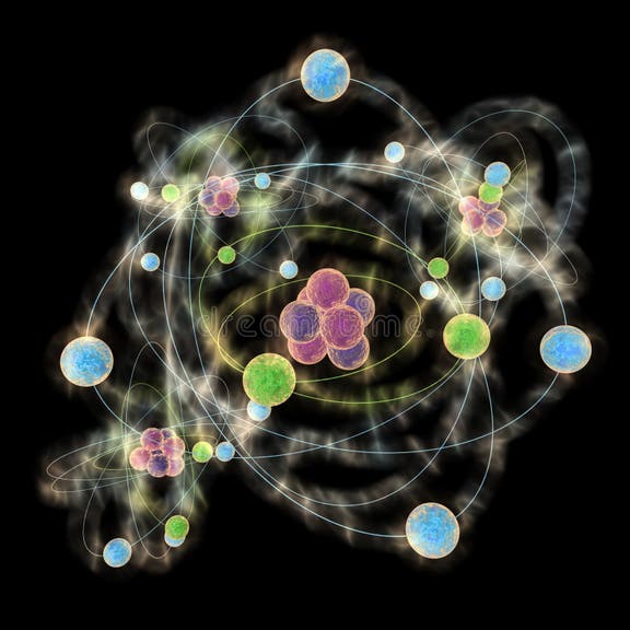 Planetary Atomic Model Stock Illustrations – 180 Planetary Atomic Model ...