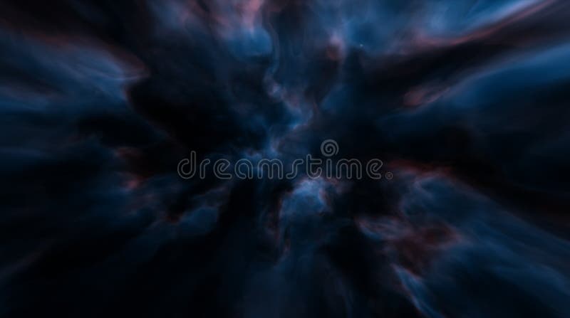 Planetary Nebula in Space. Cloud of Ionized Gas, Collapse of Star ...