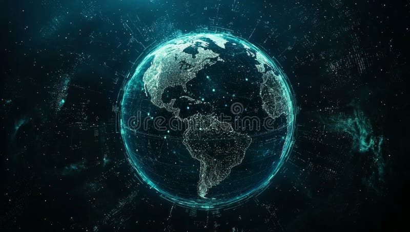 A Planetary Network on Earth with Luminous Data Channels and Connected ...