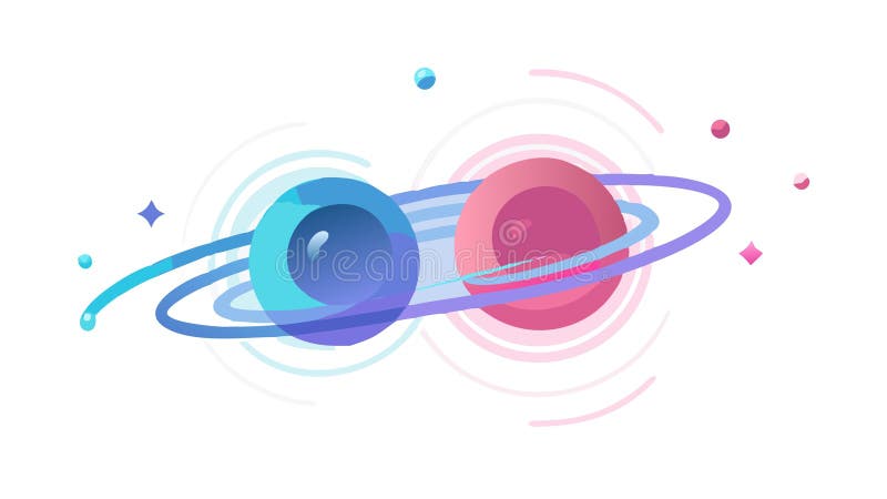 Planetary Orbit System, Astronomy Science, Vector Design Generative AI ...