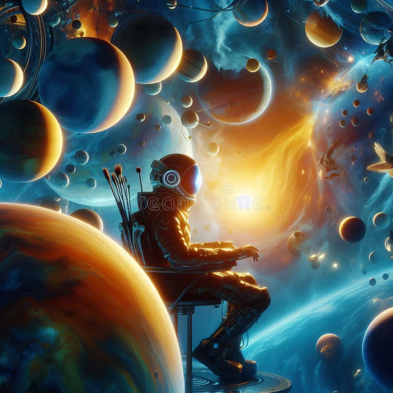 167 59. Planetary Space - Space Occupied by Planets and Their a Stock ...