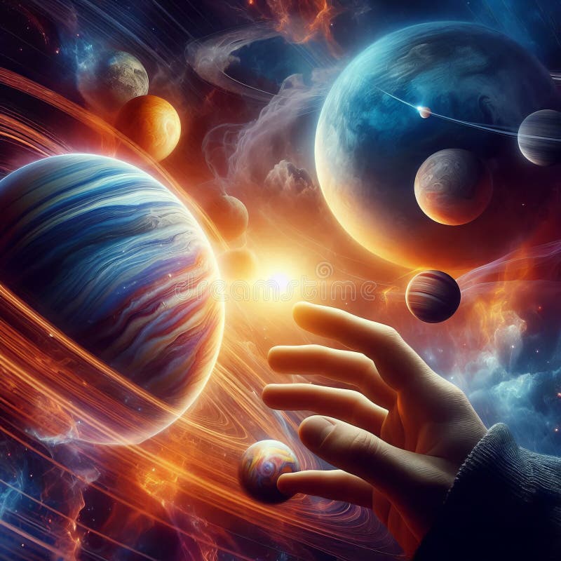 169 59. Planetary Space - Space Occupied by Planets and Their a Stock ...