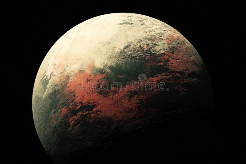 Planetary Surface with Diverse Textures and Colors Captured in Deep ...