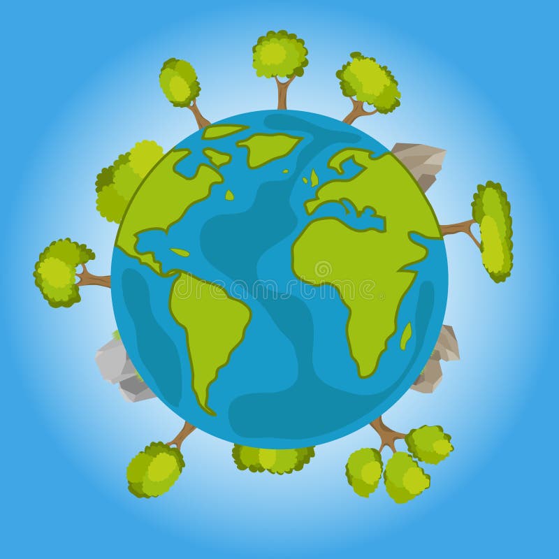 Erde, Eco, Umwelt, Blatt, Natur-blaue Ikone Auf Abstraktem Wolken ...