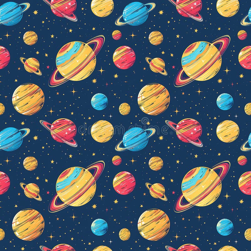 Planets Aligning in the Night Sky Stock Photo - Image of universe ...