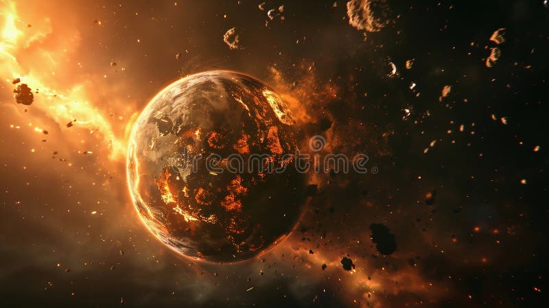 Planets and Clouds of Star Dust . Deep Space Image, Science Fiction ...