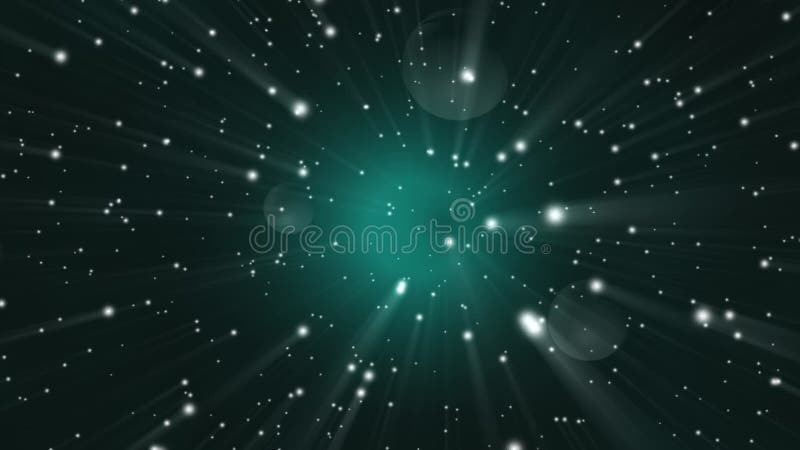 Planets Orbit in Distant Deep Space Galaxy Fantasy Animation Stock ...