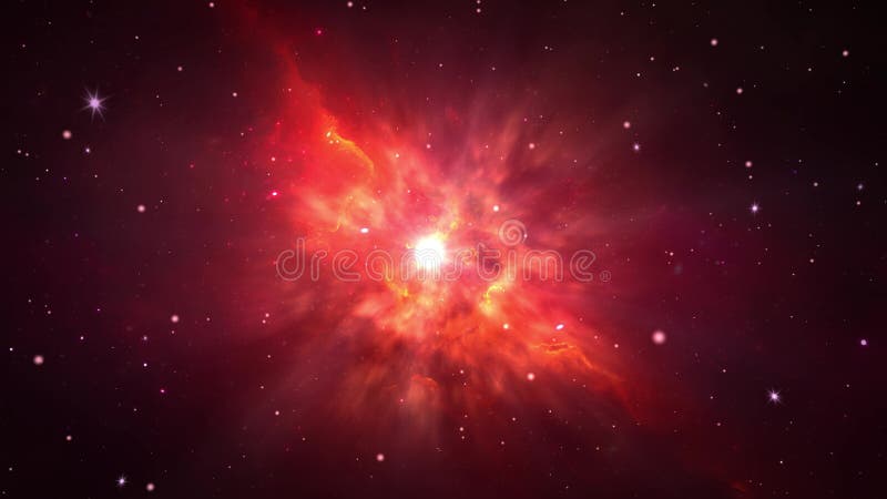 Planets and Galaxy Science Deep Space Star 4K Loop Animation Background ...