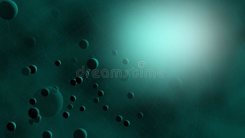 Planets Orbit in Distant Deep Space Galaxy Fantasy Animation Stock ...
