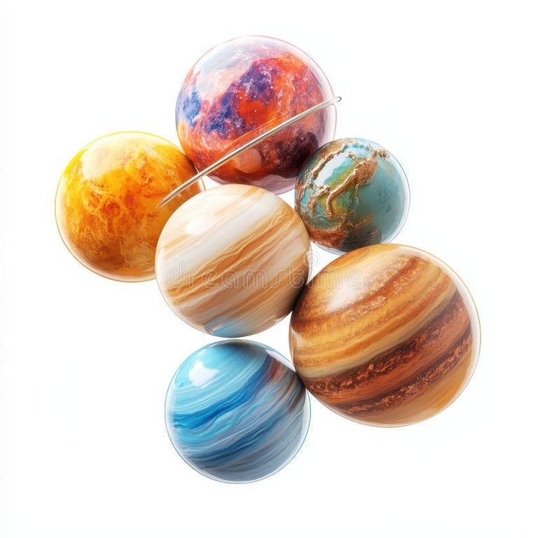 Planets Solar System Space Orbiter Cosmic Bodies Celestial Spheres ...