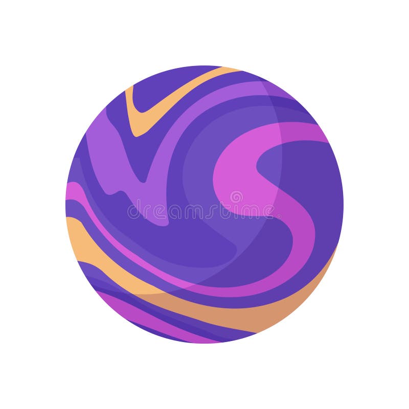 Planets in the Solar System Star Science Education Stock Vector ...