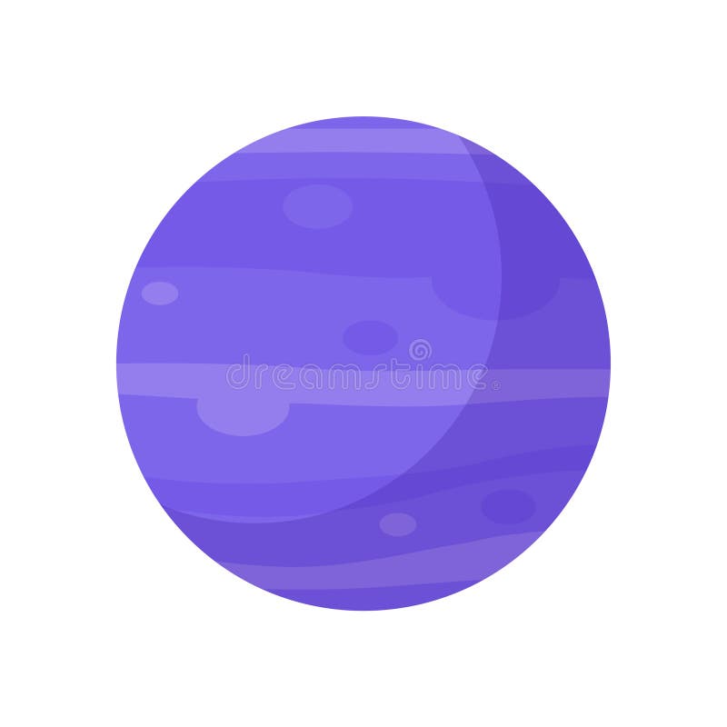 Planets in the Solar System Star Science Education Stock Vector ...