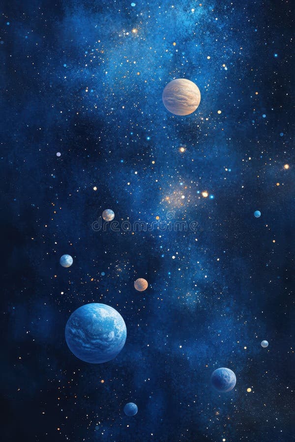 Planets Stars Cosmic Nebula Space Exploration Universe Galaxy Mystery ...