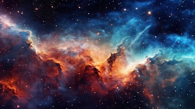 Planets, Stars and Galaxies in Outer Space Showing the Beauty of Space ...