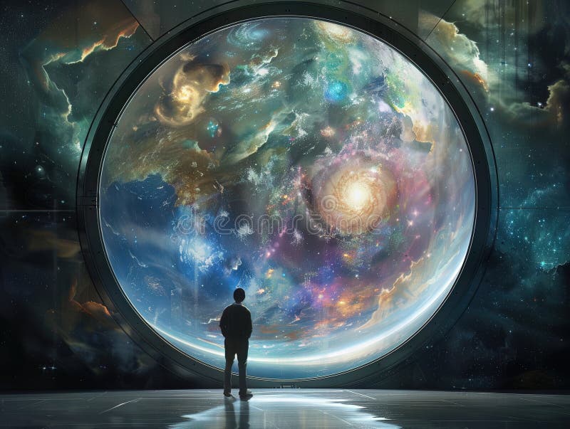 A Planetsized Mirror Reflecting the Universe Creating a Symmetrical ...