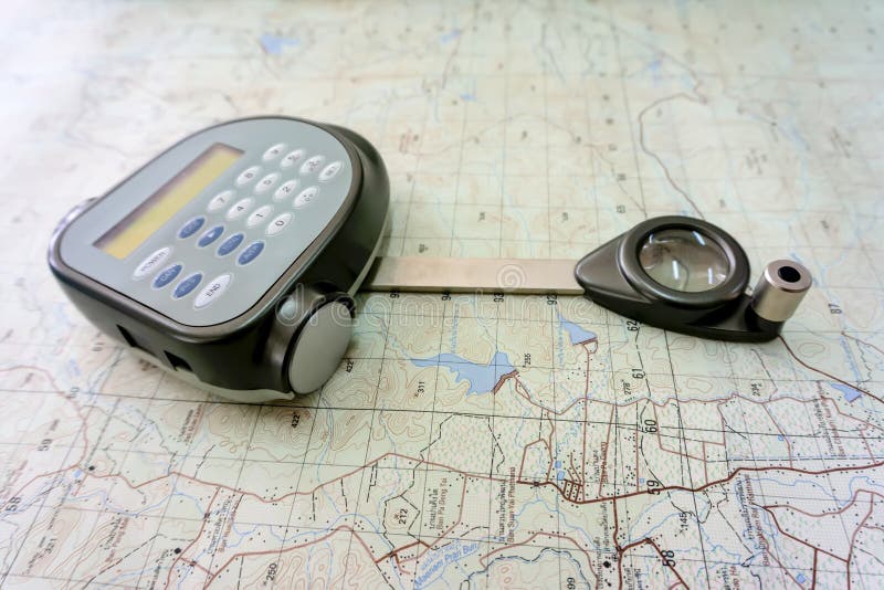 Planimeter stock photo. Image of odometer, scale, meter - 41344282