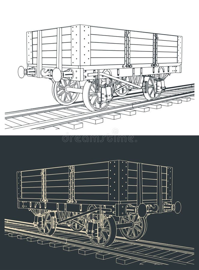Wagon Blueprints Stock Illustrations – 38 Wagon Blueprints Stock ...