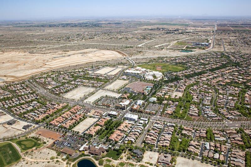 Planned Community stock photo. Image of haze, southwest - 40838392