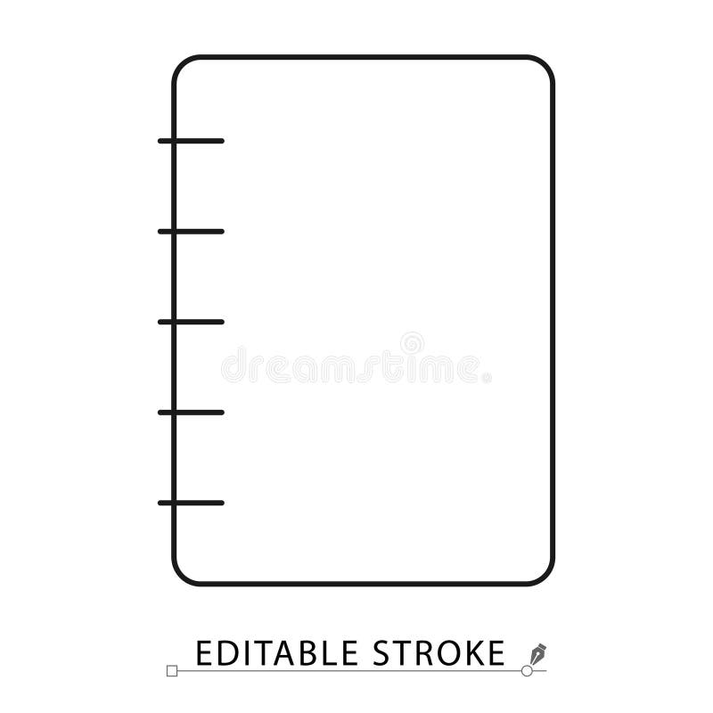Editable Stroke Book Icon Stock Illustrations – 9,933 Editable Stroke ...