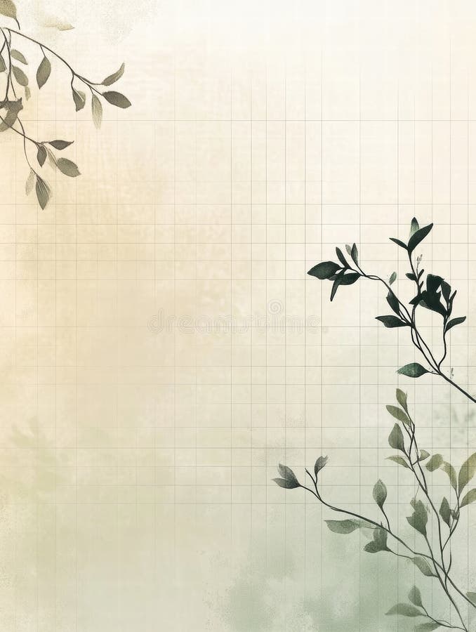 Elegant Minimalist Planner Layout Featuring Subtle Grid Lines and ...