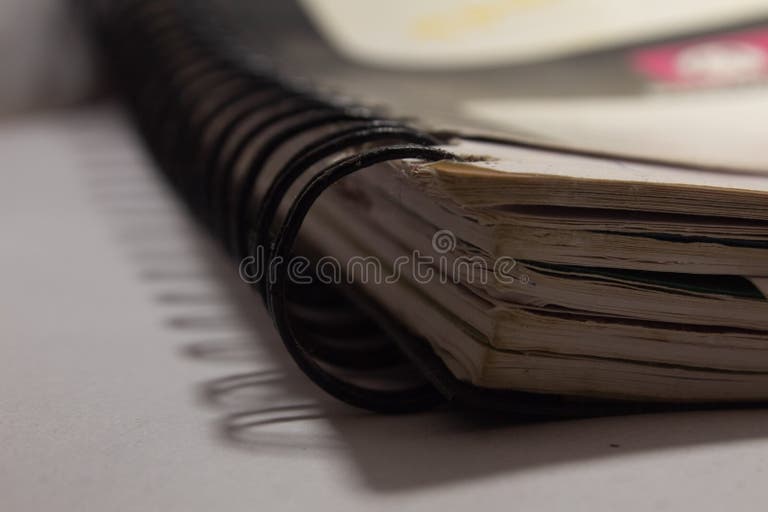 Daily Planner Note Book or Diary with Spiral Binding 2025 Stock Photo ...