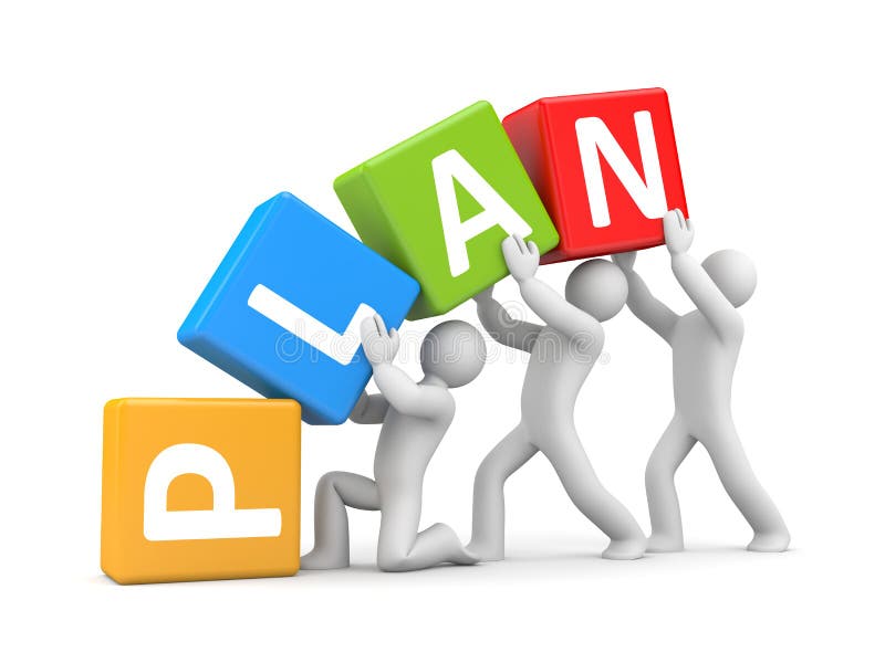 Planning stock illustration. Illustration of plan, help - 28192287