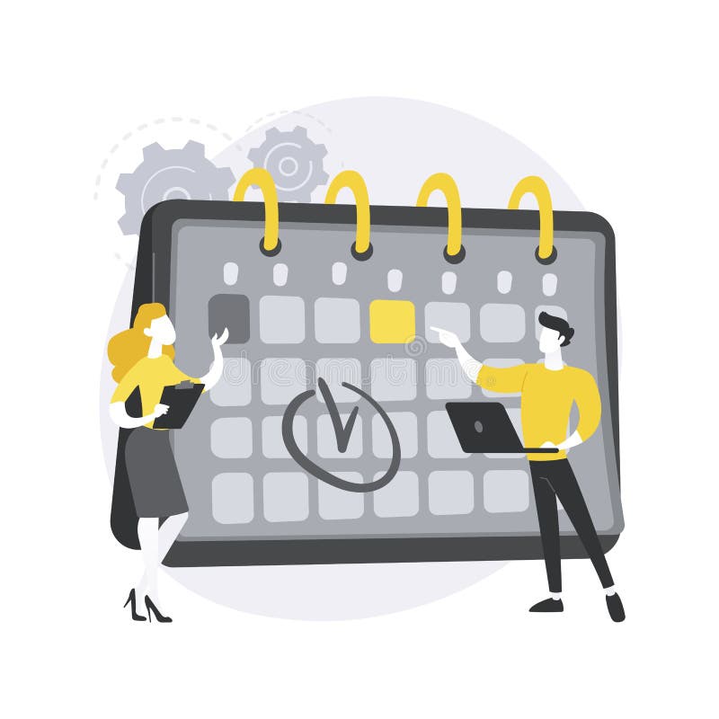 Planning Abstract Concept Vector Illustration. Stock Vector ...