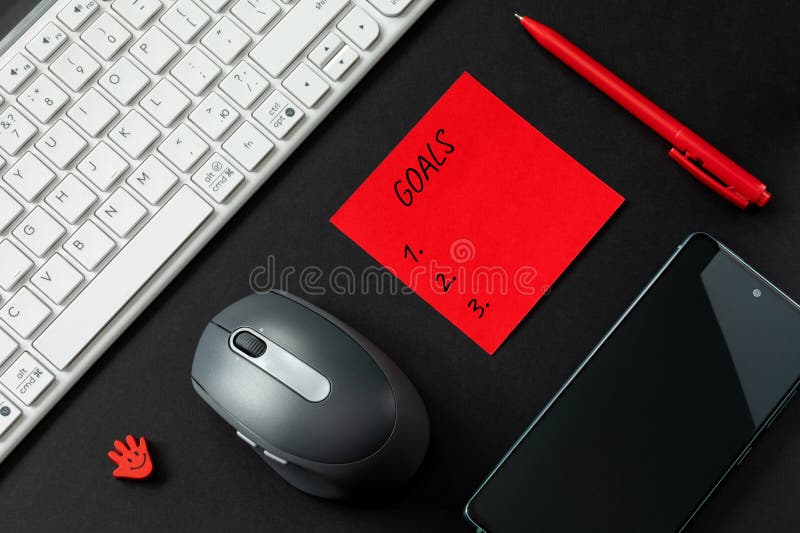 Planning, Business Plan, Goals for the Year, Shopping Plan Concept ...