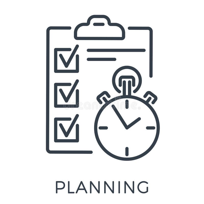 Exam Time Line Icon. Checklist Sign. Vector Stock Vector - Illustration ...