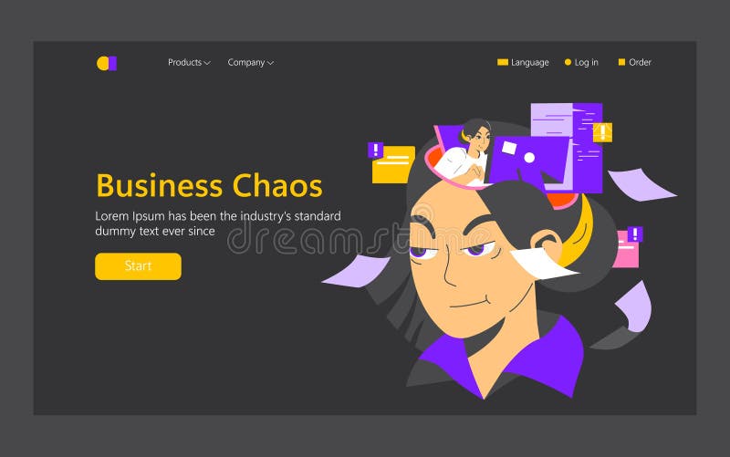 Planning. Flat Vector Illustration Stock Illustration - Illustration of ...