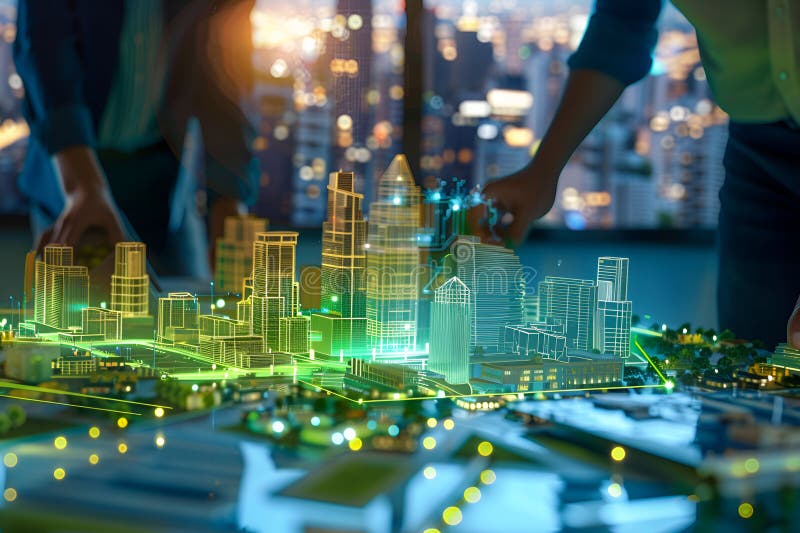 Planning a Futuristic City with Advanced Architectural Models and ...