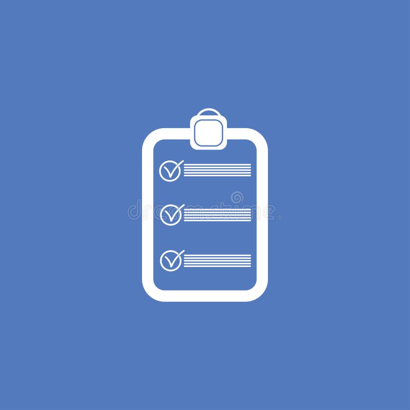 Planning Icon Illustration Isolated Vector. Stock Vector - Illustration ...