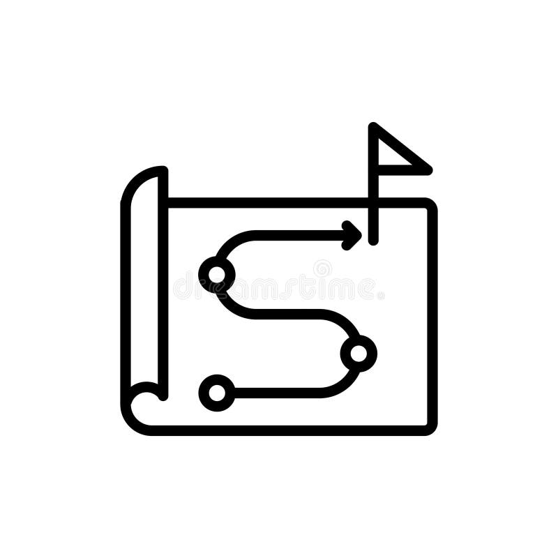 Planning icon stock vector. Illustration of plan, workflow - 337649784